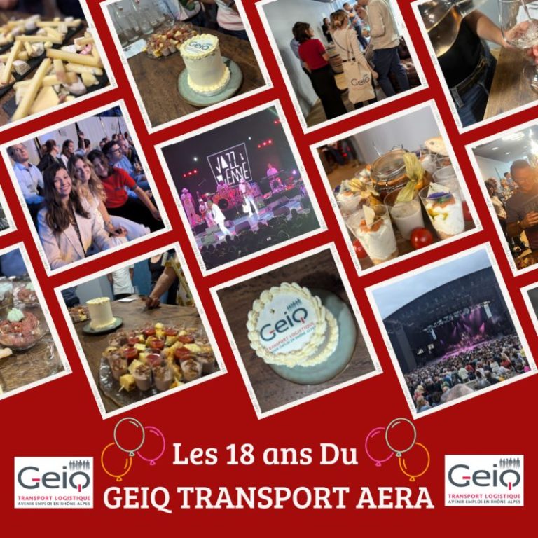 Le GEIQ TRANSPORT AERA fête ses 18 ans - Geiq AuRA